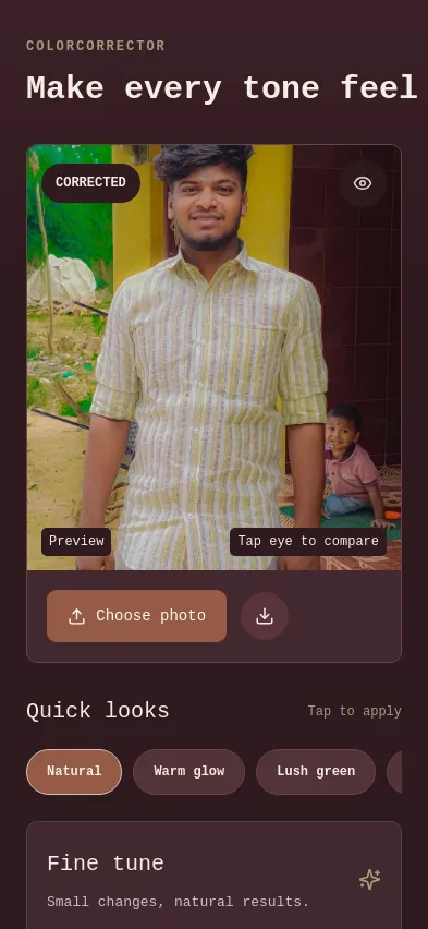 ColorCorrector Mobile