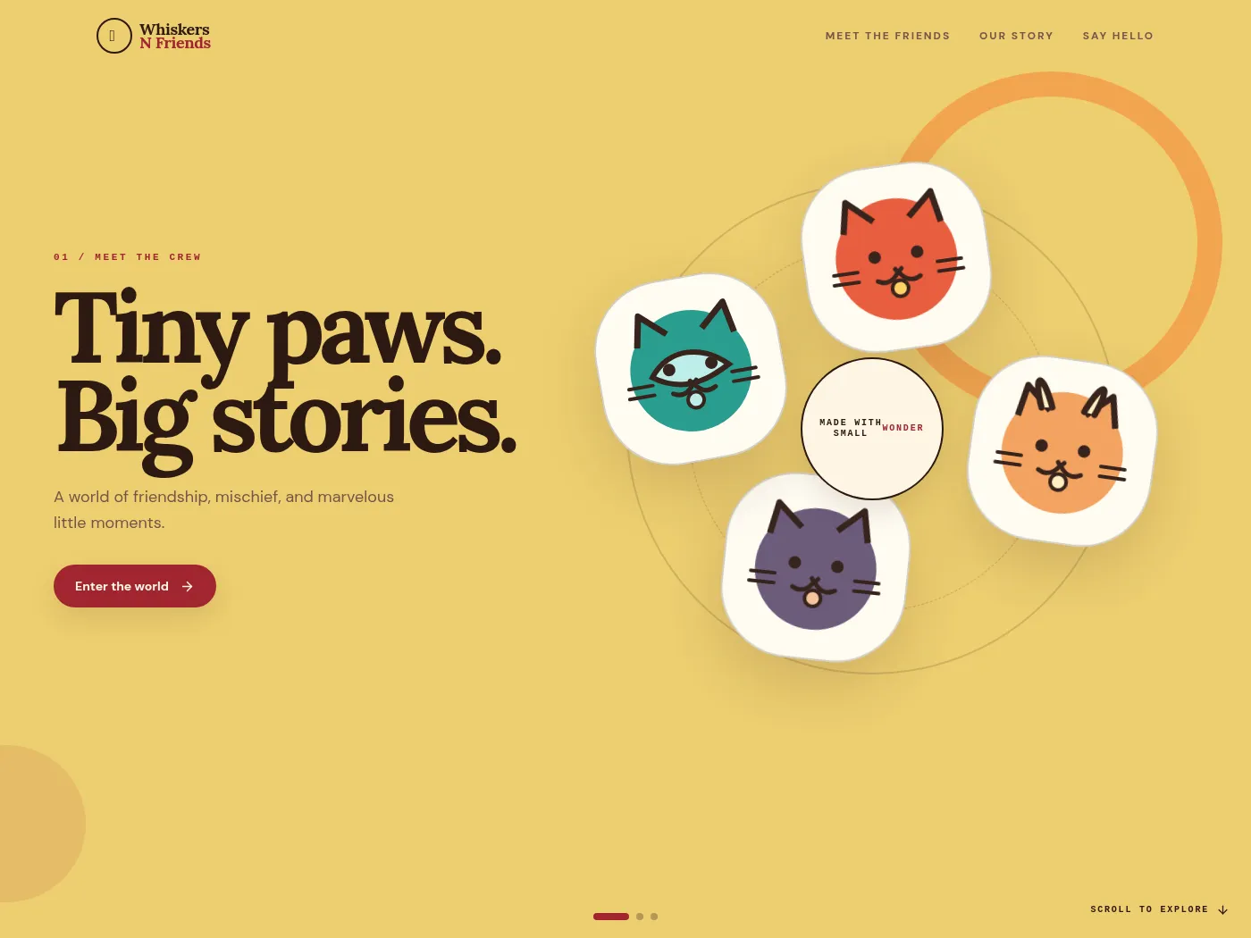 Whiskers N Friends Site