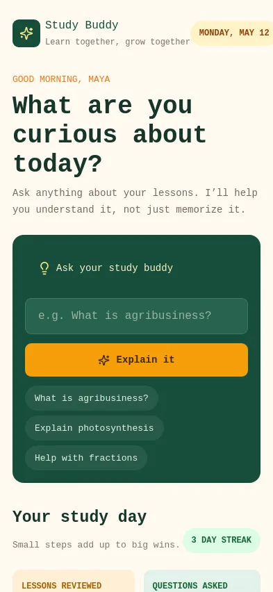 Study Buddy App