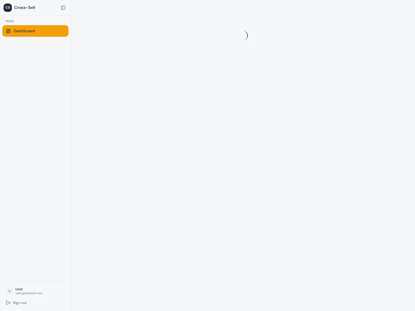 Client Cross-Sell Tracker