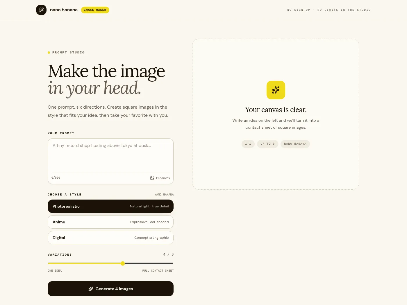 Nano Banana Image Maker
