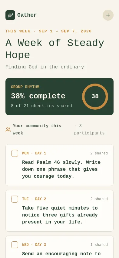 Devotion Tracker App