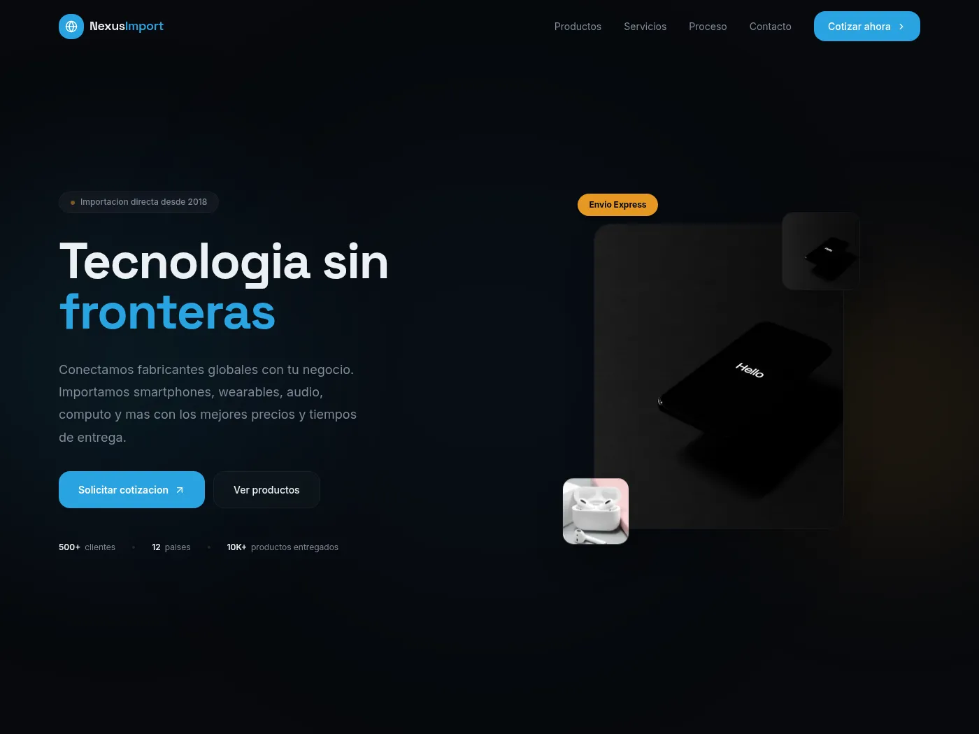 Importadora Web Hub