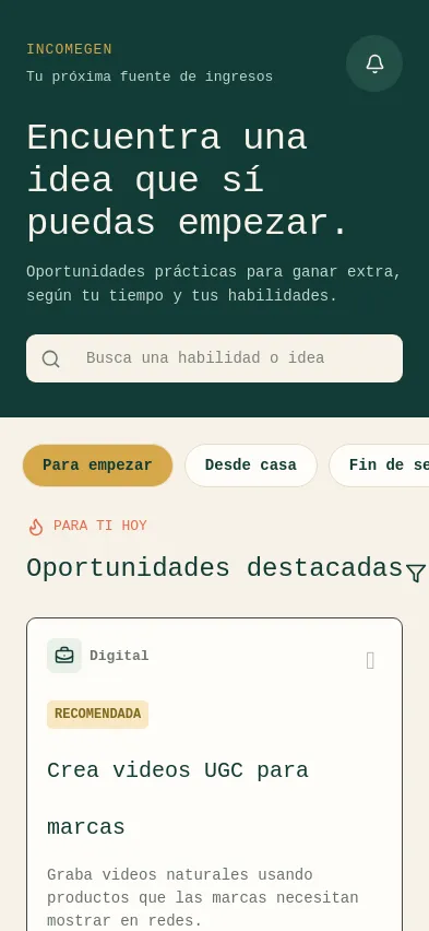 IncomeGen App