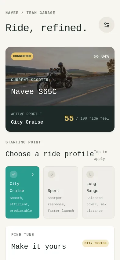 Navee Scooter Tuner