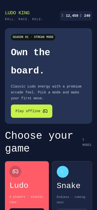 Ludo King Mobile