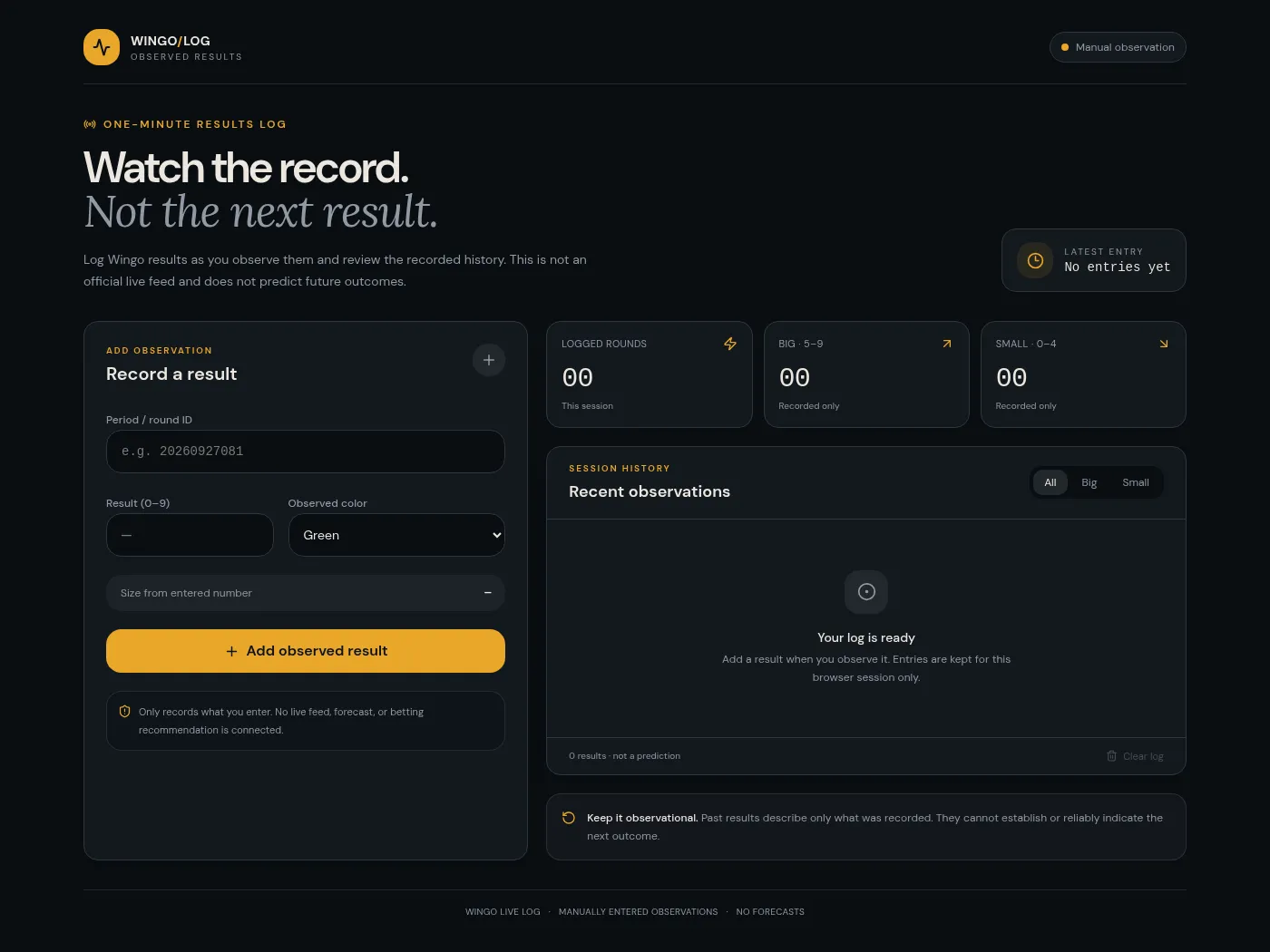 WingoLive Analyzer
