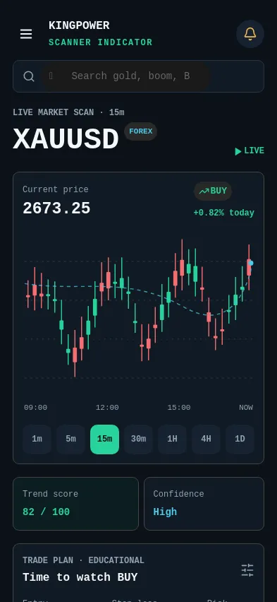 Kingpower Scanner App