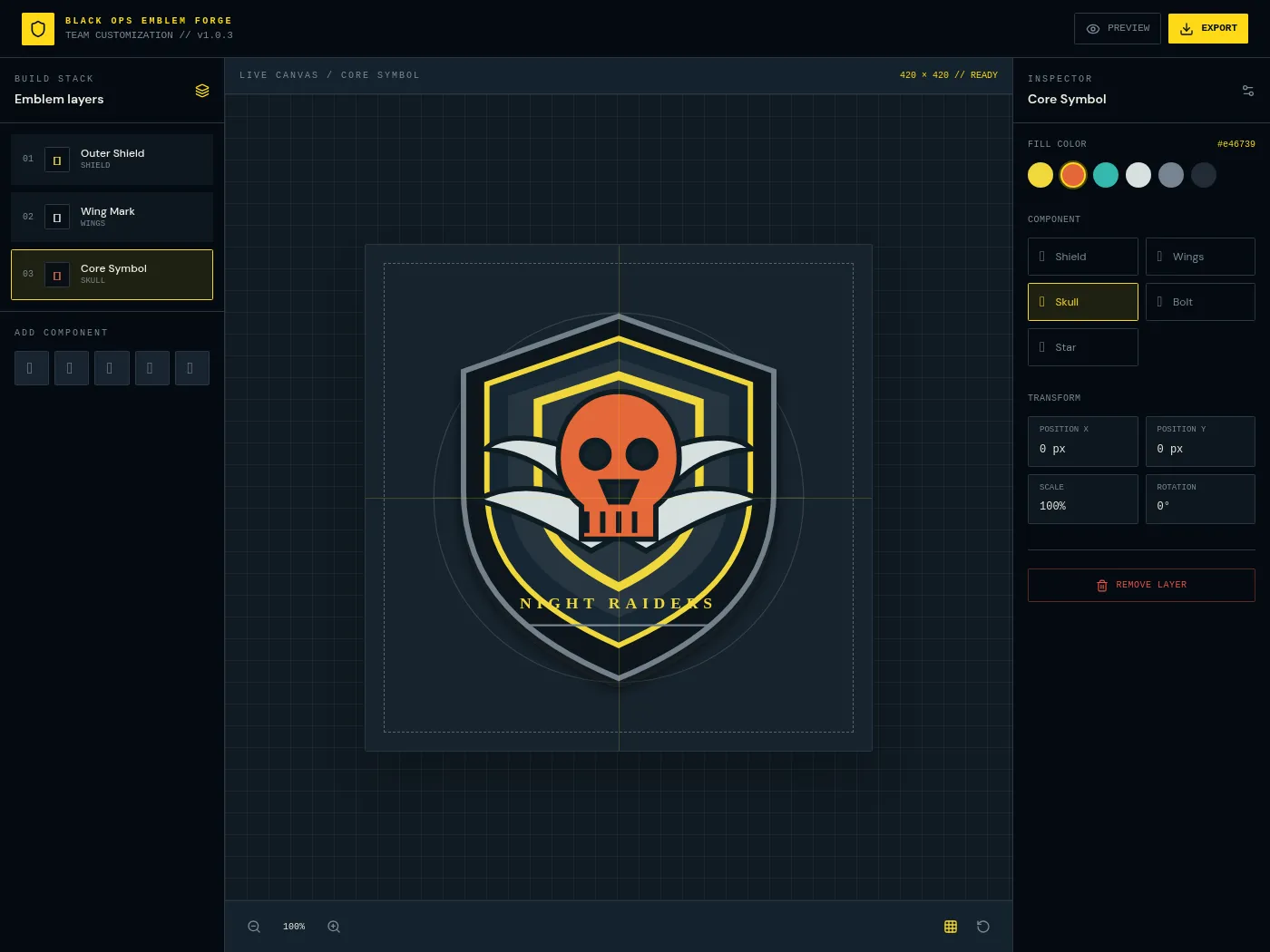 BO3 Emblem Creator
