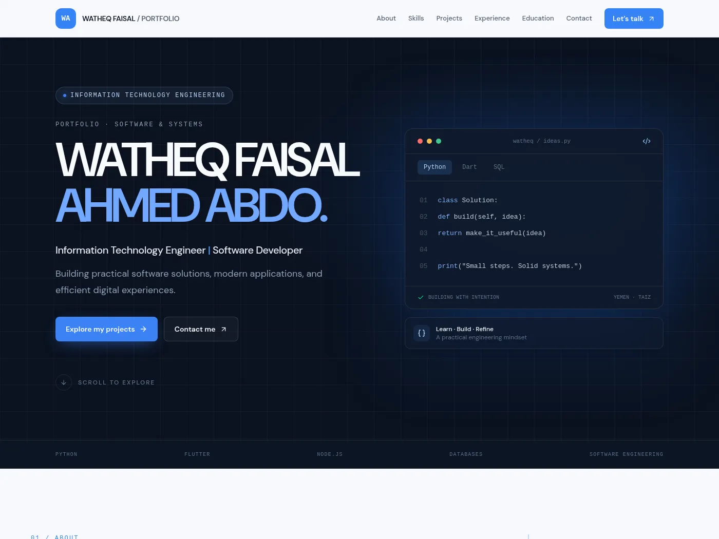 WATHEQ FAISAL Portfolio