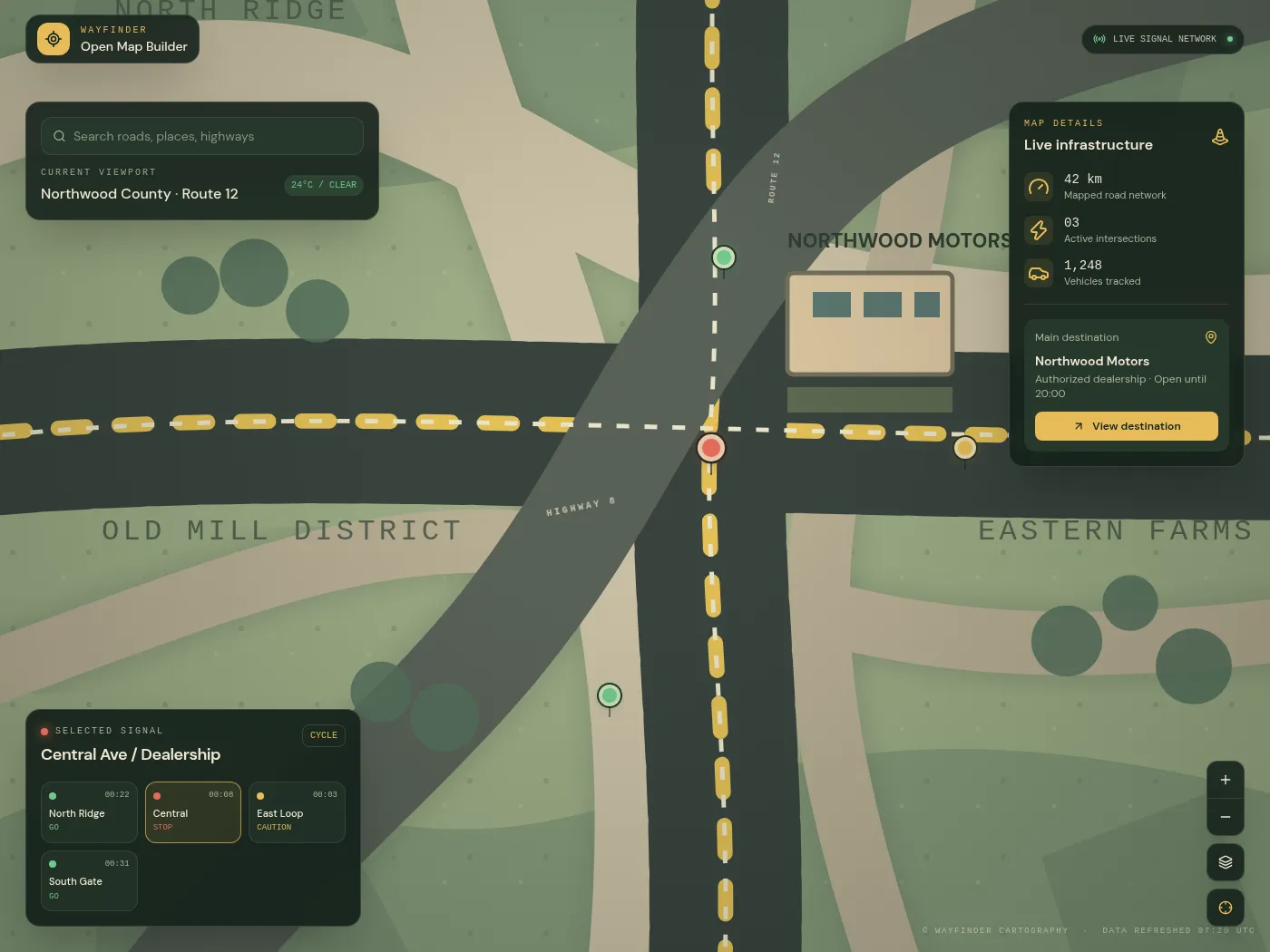 Realistic Open Map Builder