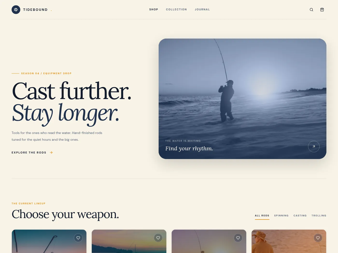 Rod Shop UI