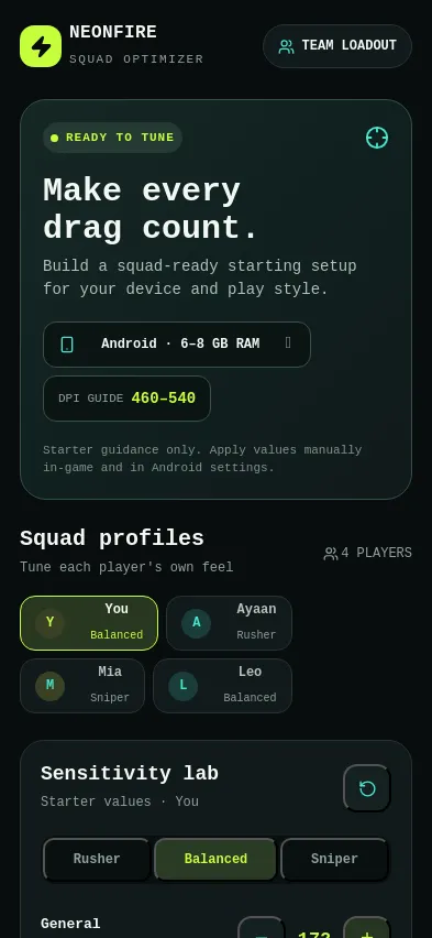 NeonFire Optimizer