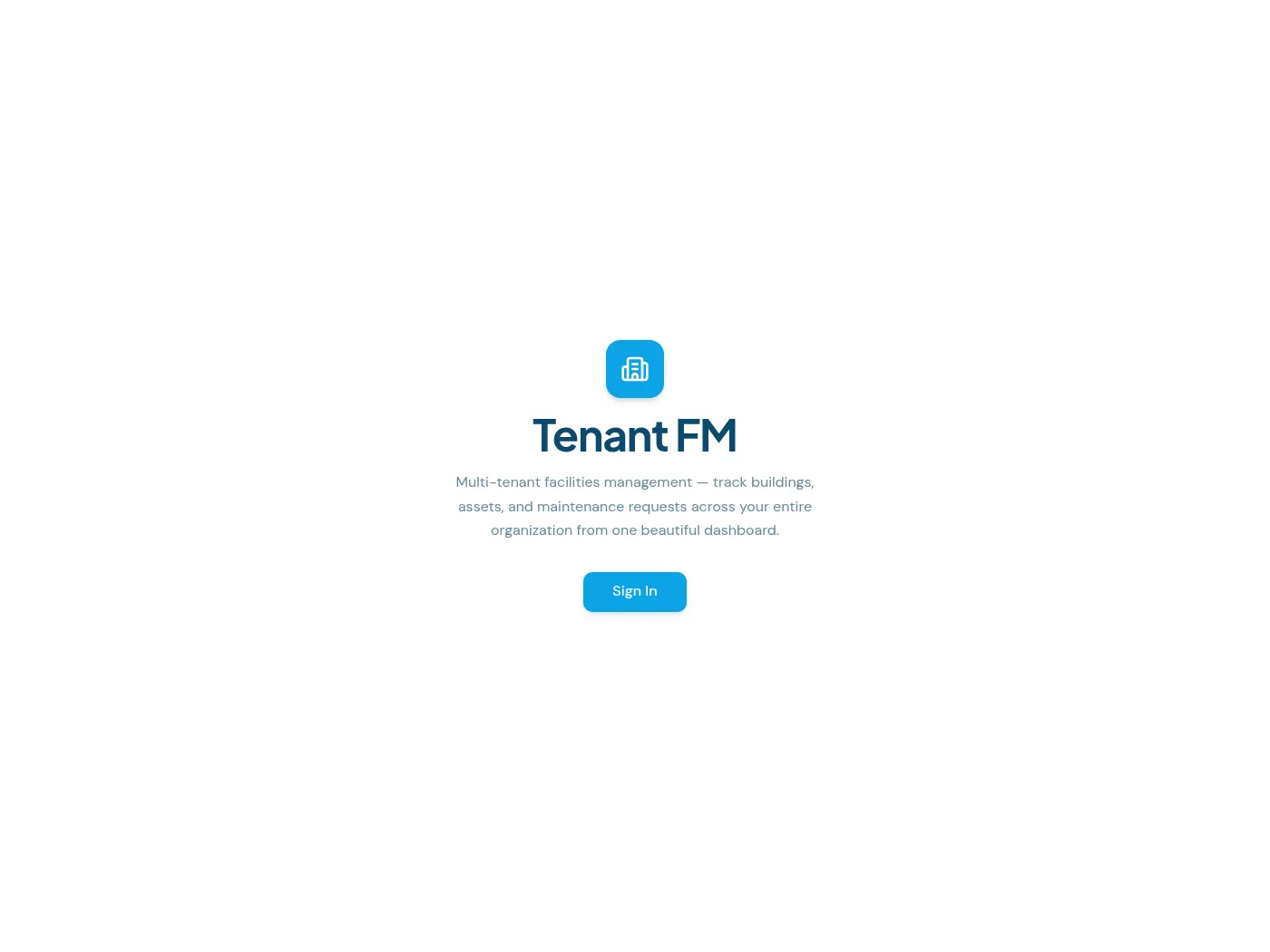 Tenant Facilities Manager