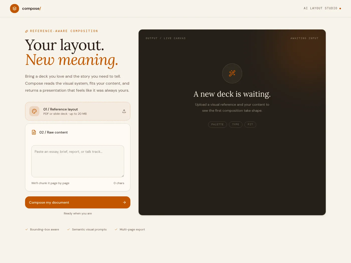 Smart Layout Composer