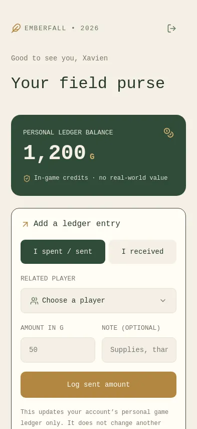 LARP Wallet