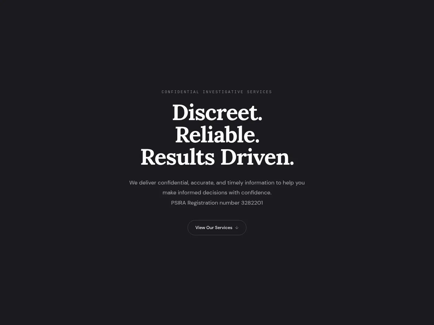 Discreet Services Hub