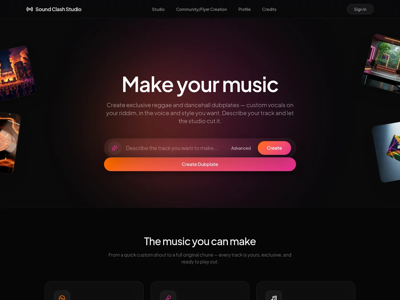 SoundClash Studio Clone