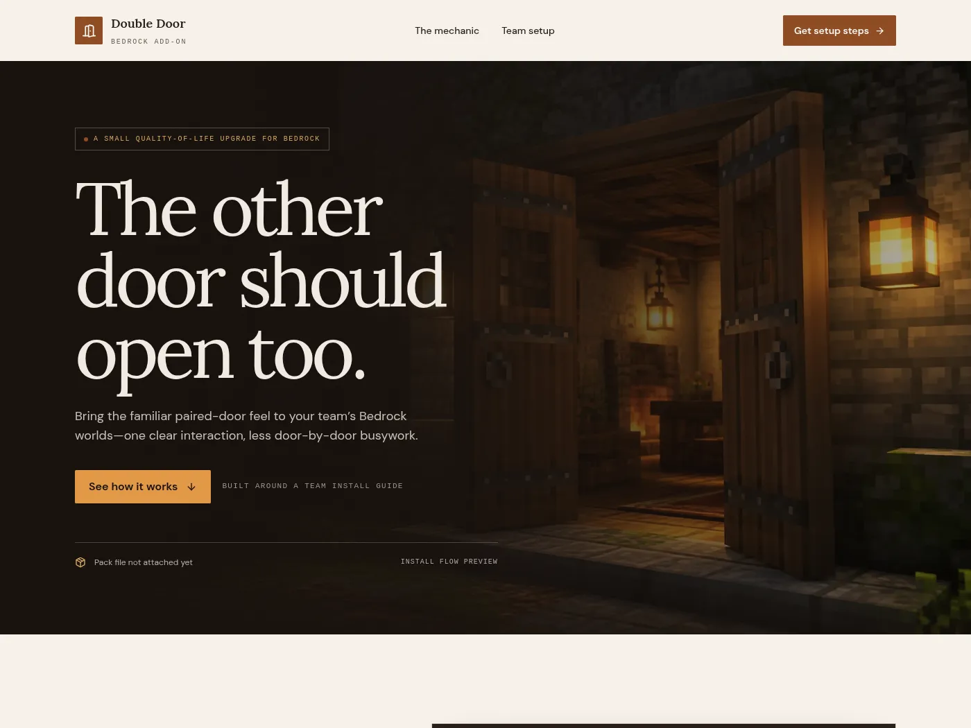 Double Door Add-On