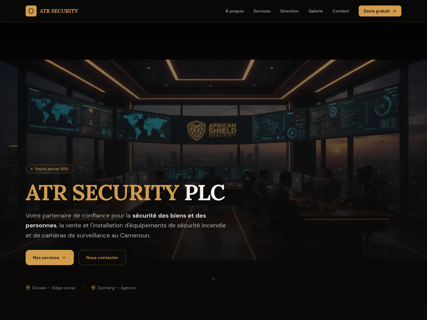 ATR Security PLC Website