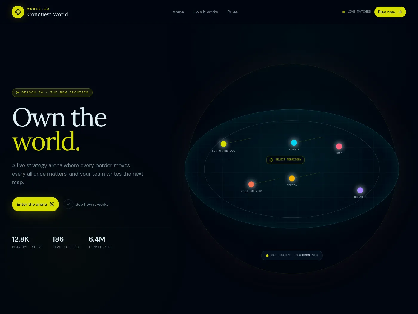 Conquest World IO