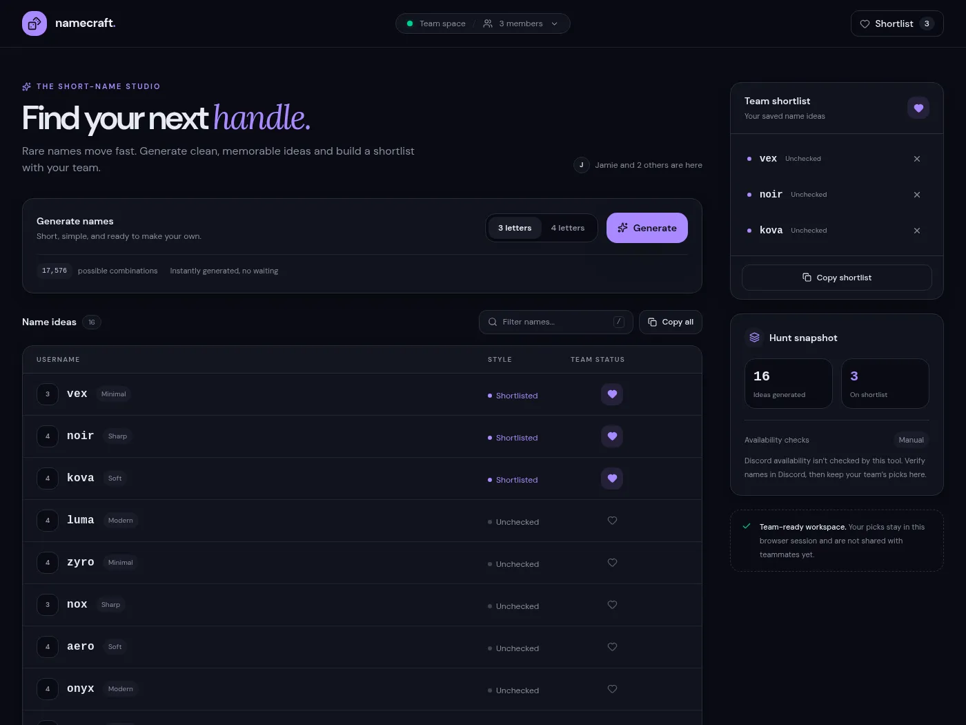 Discord Username Hunter