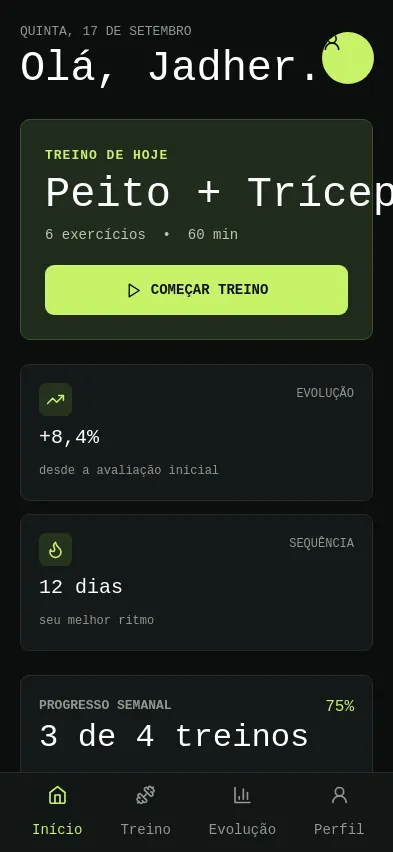 Clube Santos Fitness App