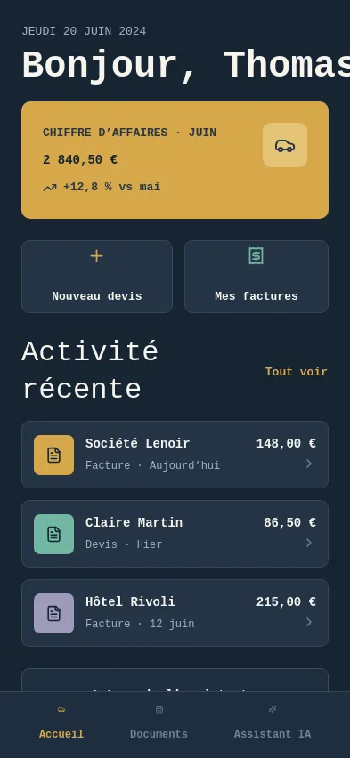 VTC AI Invoice App