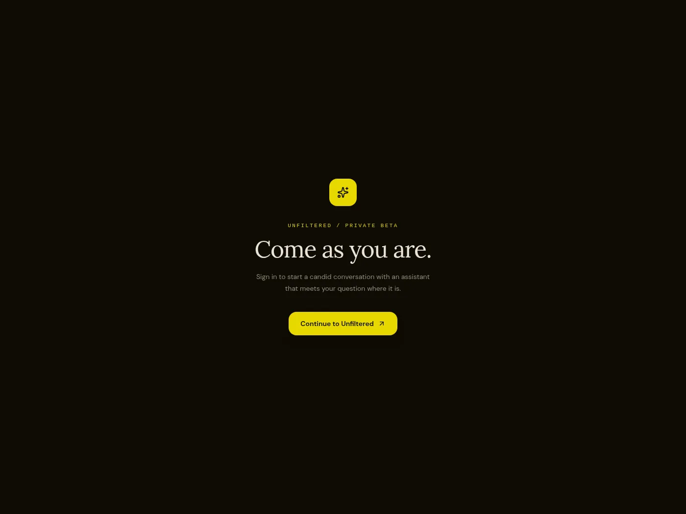 Unfiltered AI Assistant