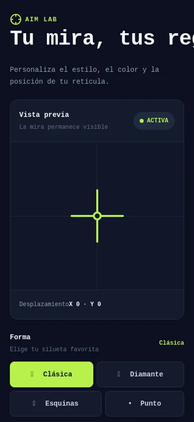 Color Aim Customizer