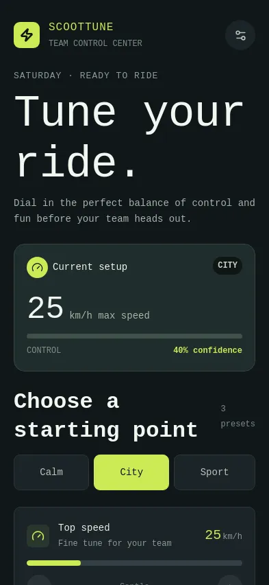 ScootTune Mobile