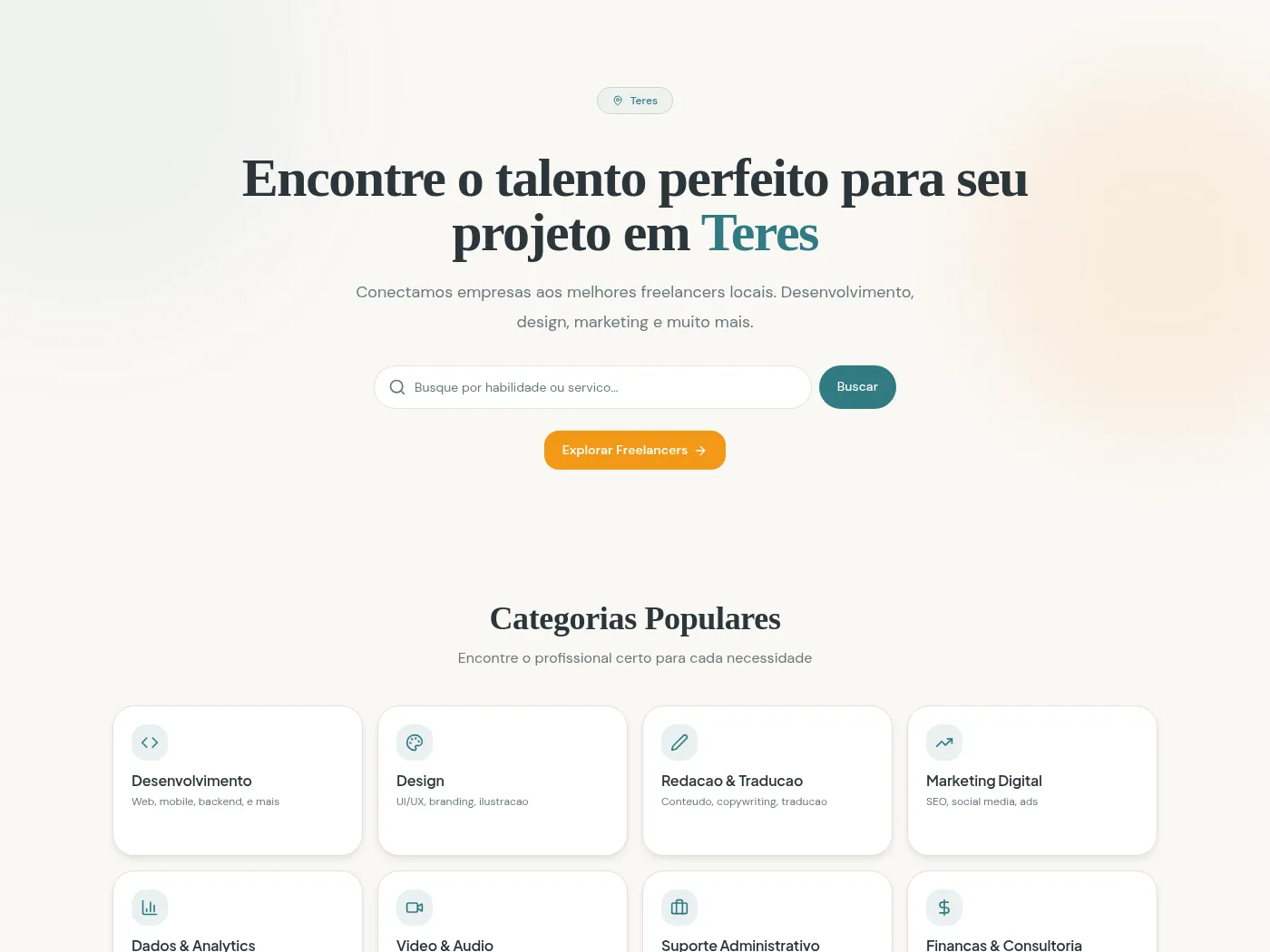 FreelaFinder Teres