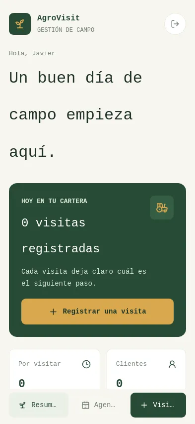 AgroVisit Manager