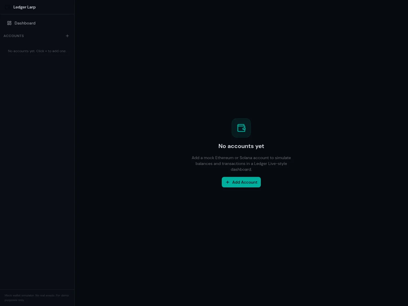 Ledger Larp Toolkit