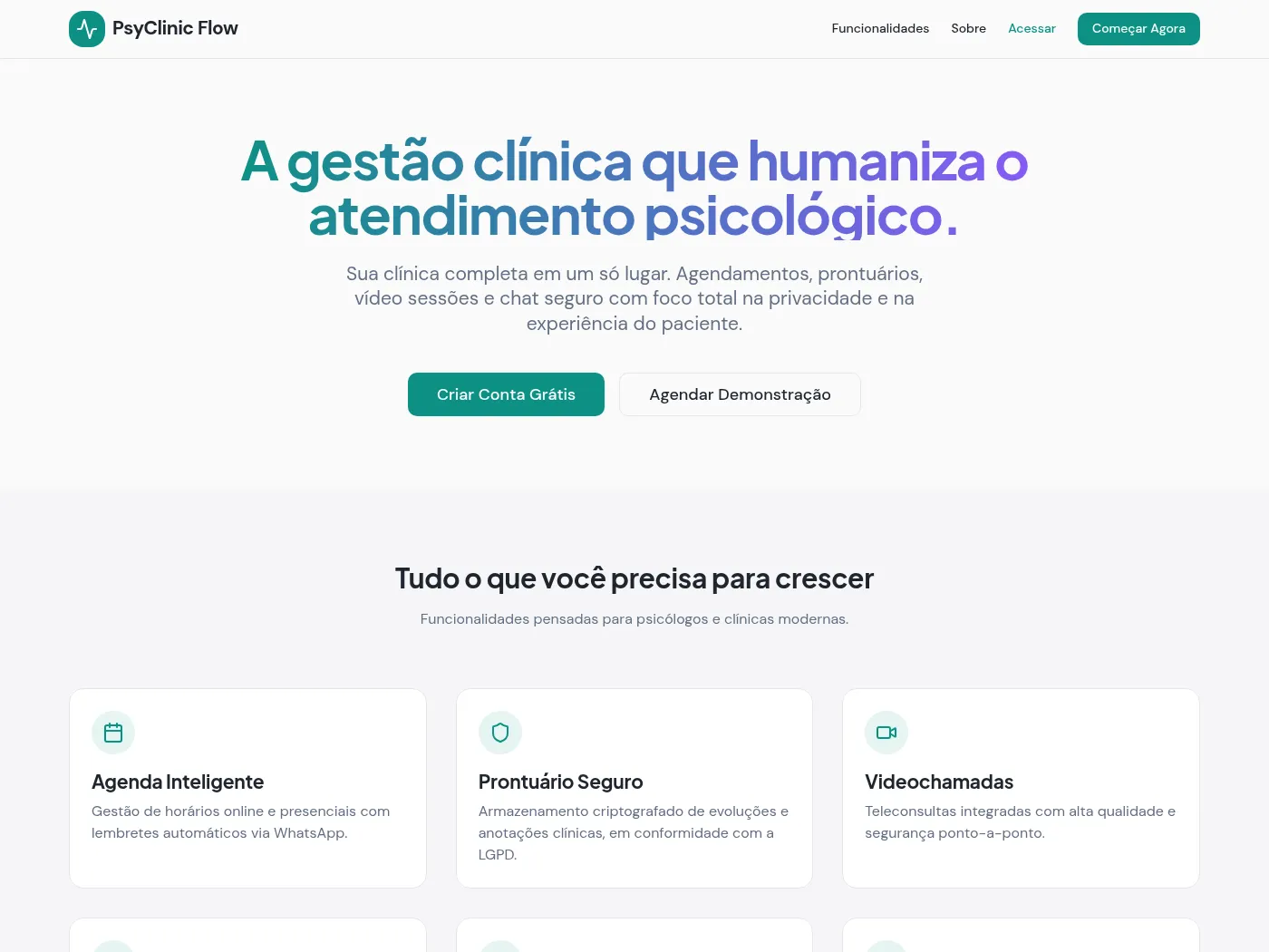 PsyClinic Flow