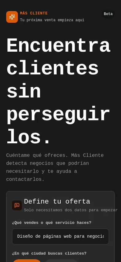 Más Cliente
