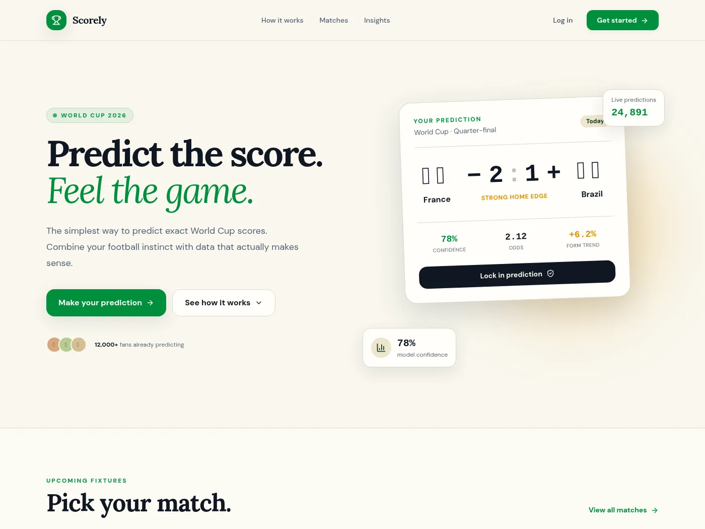 Score Predictor Web