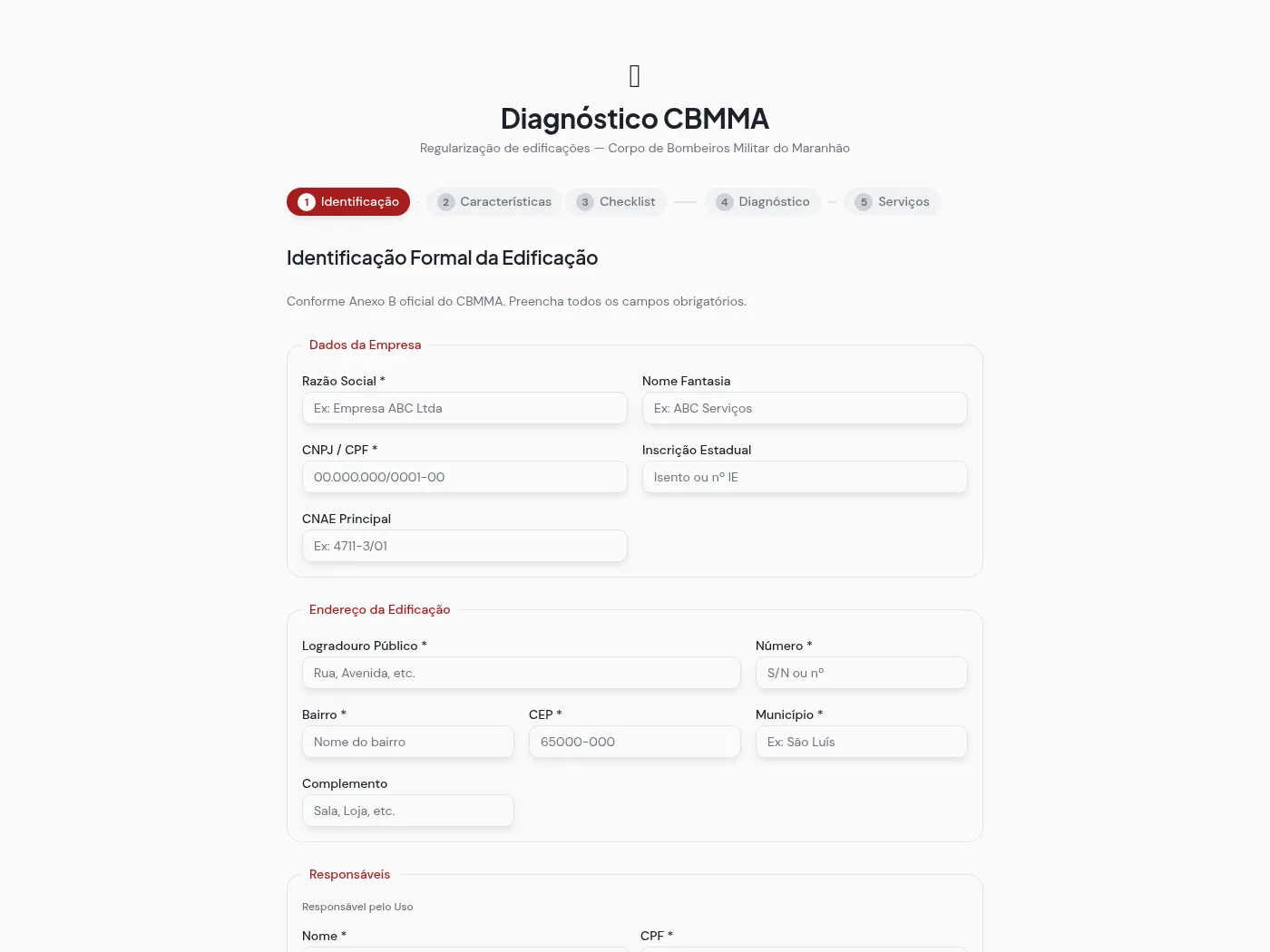RegularizaBombeiros Web