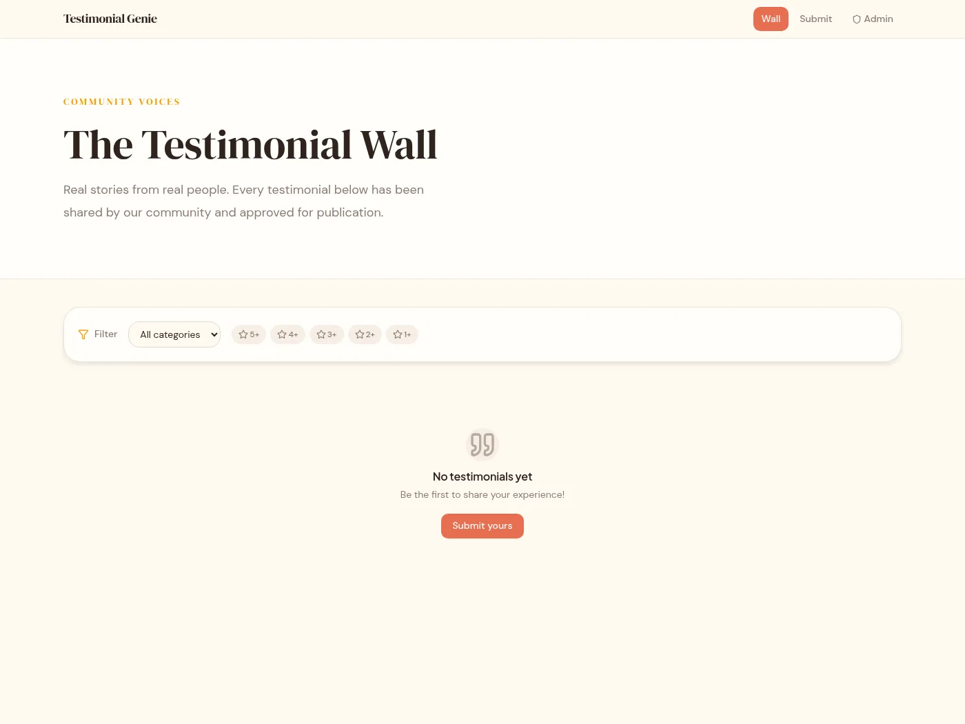 Testimonial Genie