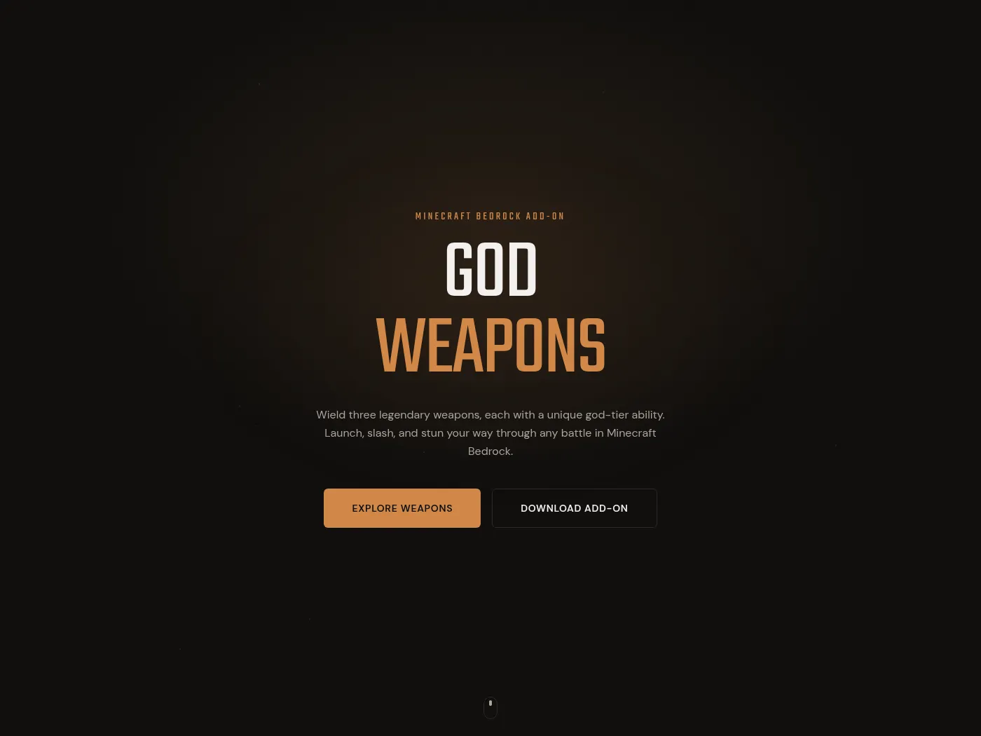 God Weapons Add-On