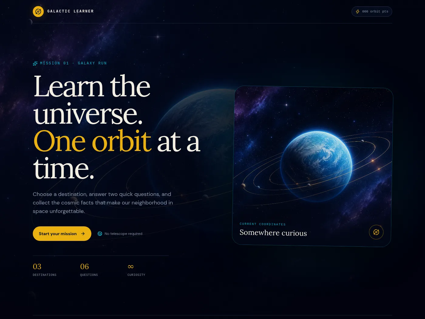 Galactic Learner