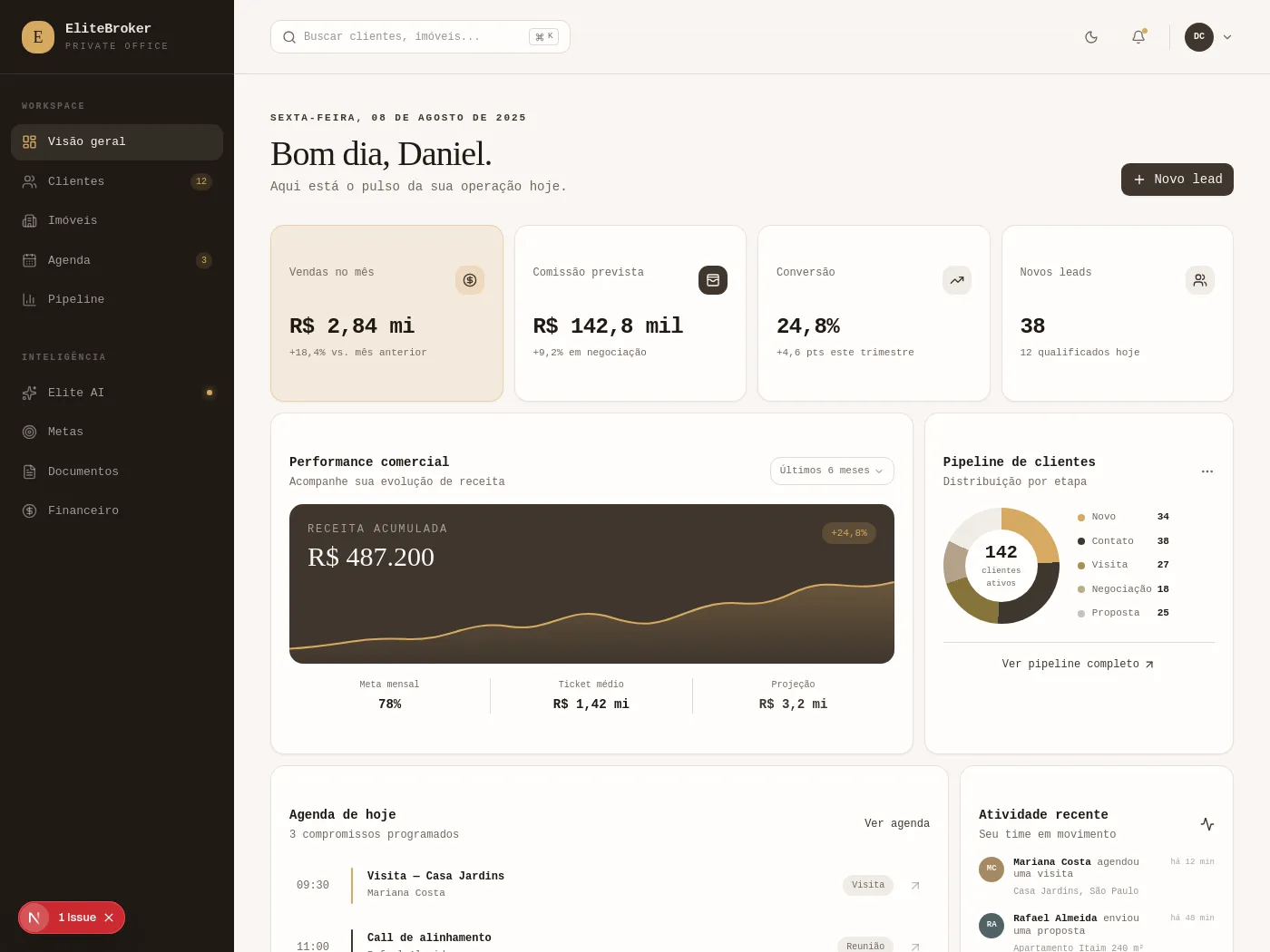 EliteBroker CRM