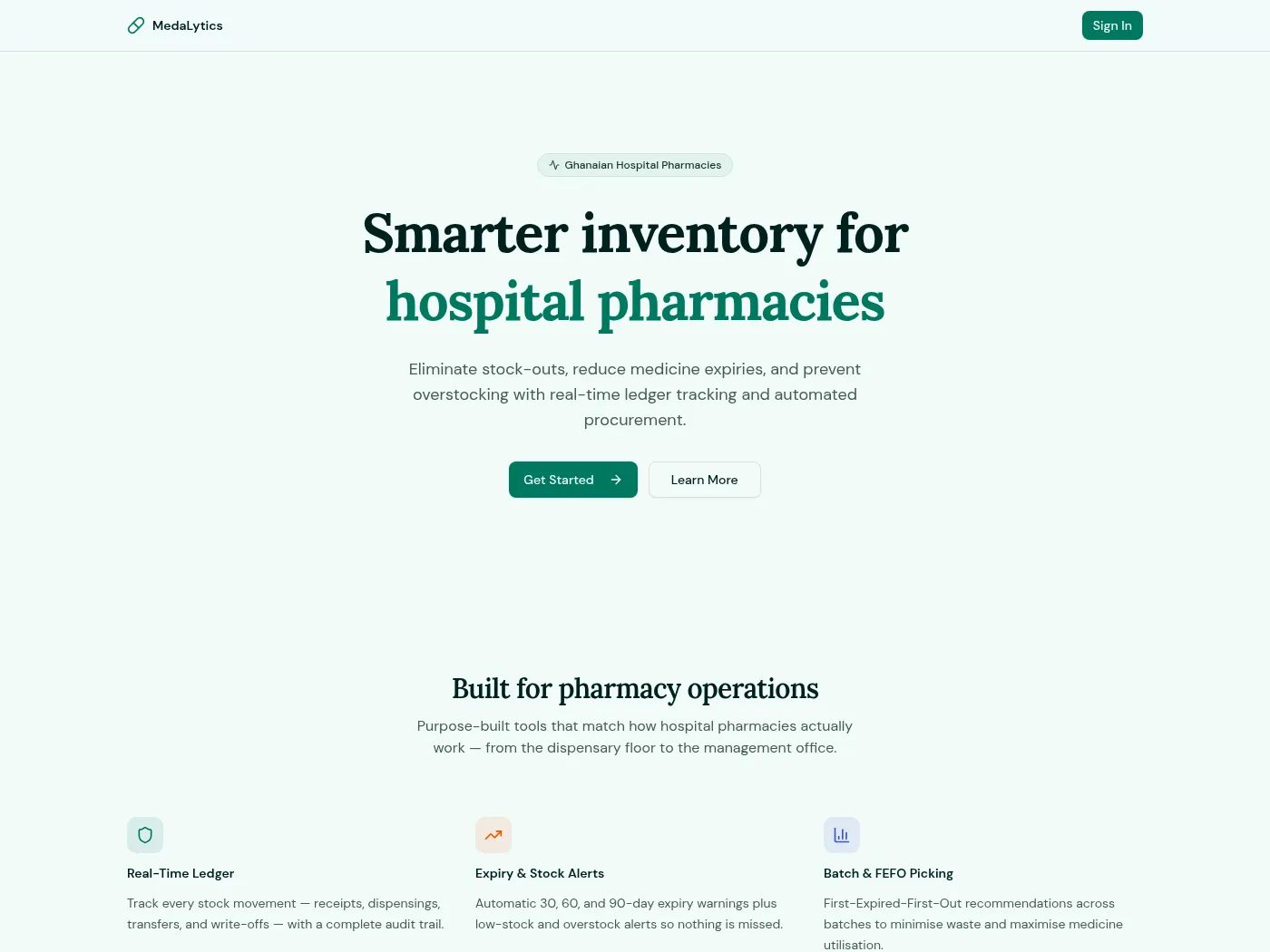 MedaLytics Pharmacy Suite