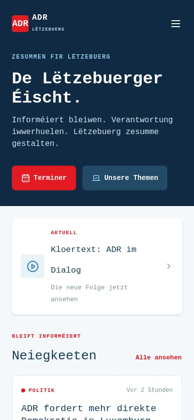 ADR Luxembourg App