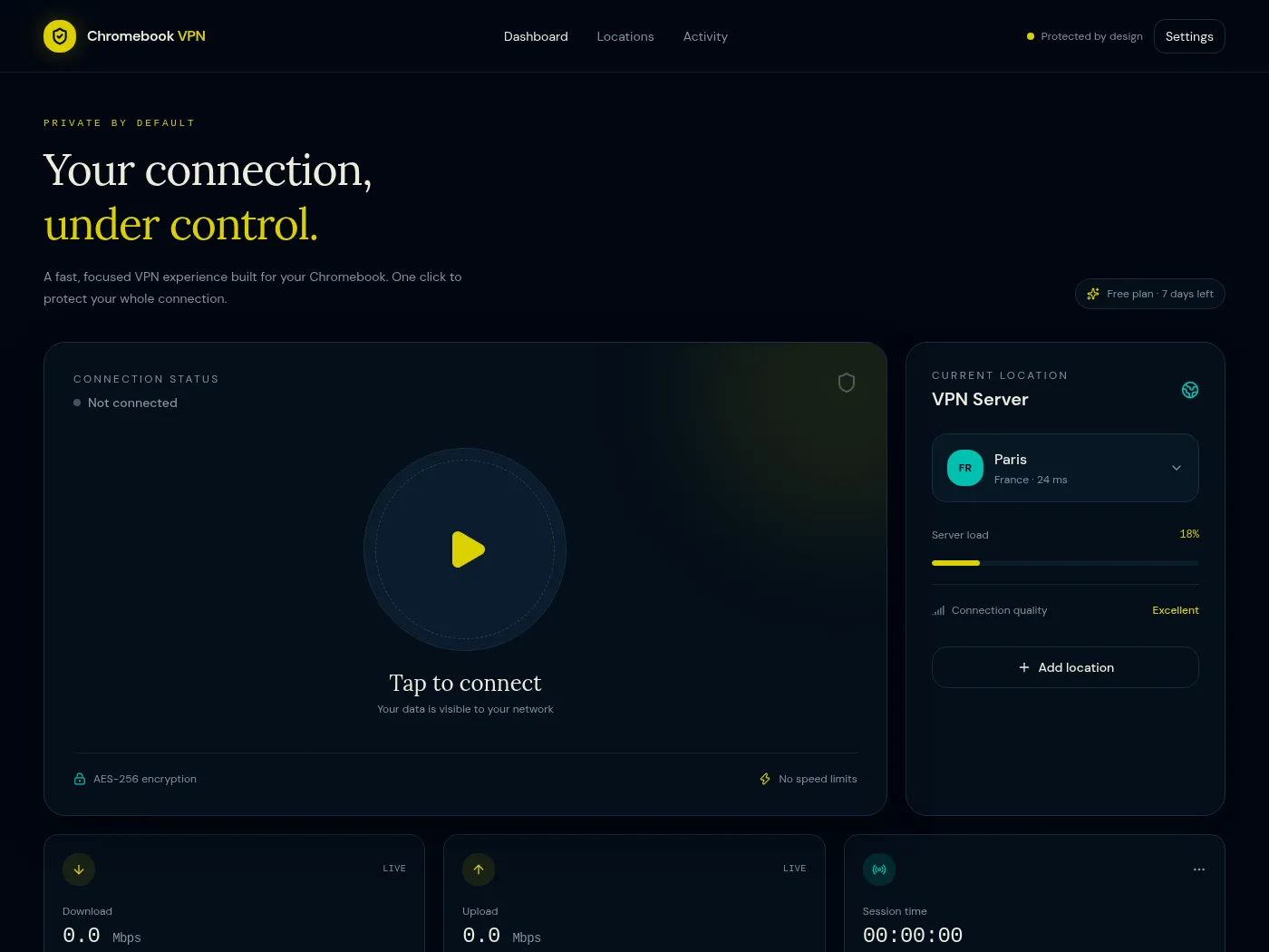 Chromebook VPN Connect