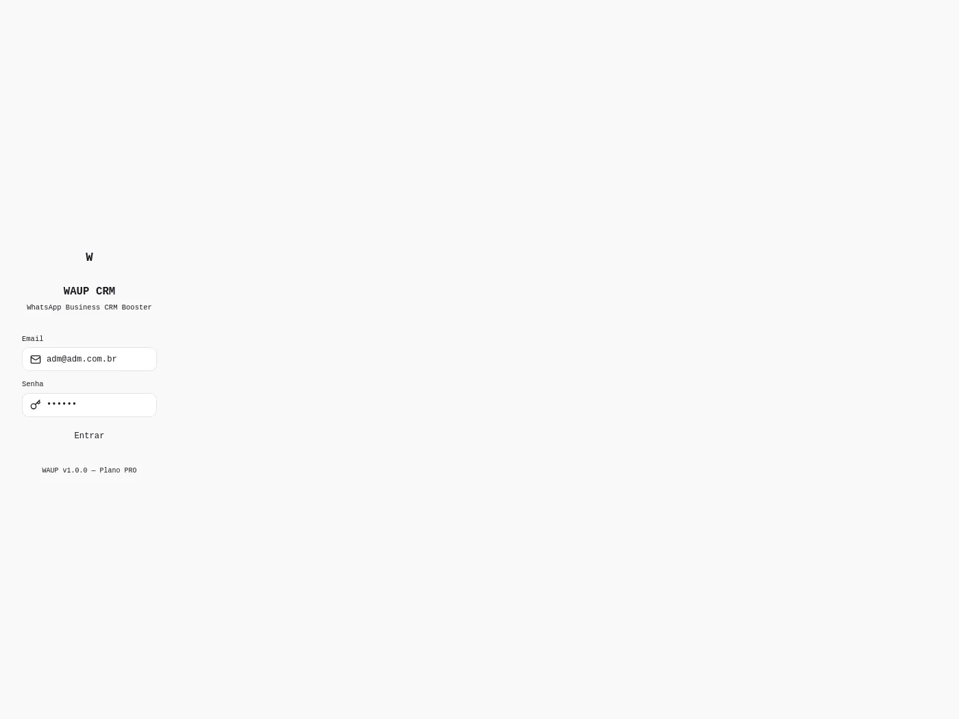 WAUP Chrome CRM Booster