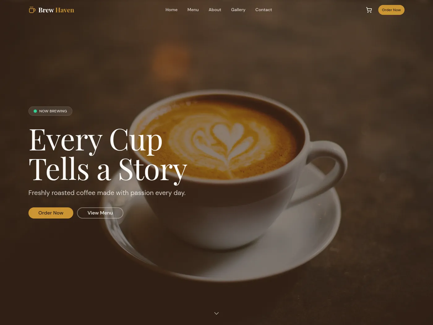 Brew Haven Coffee Site