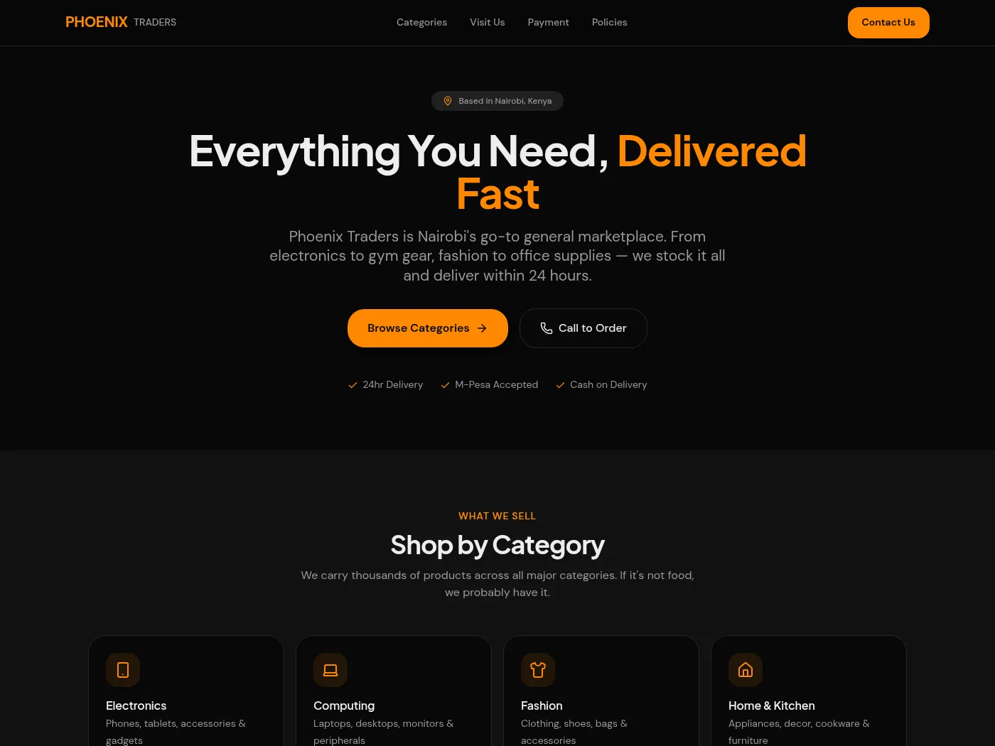LocalBiz Shop Builder