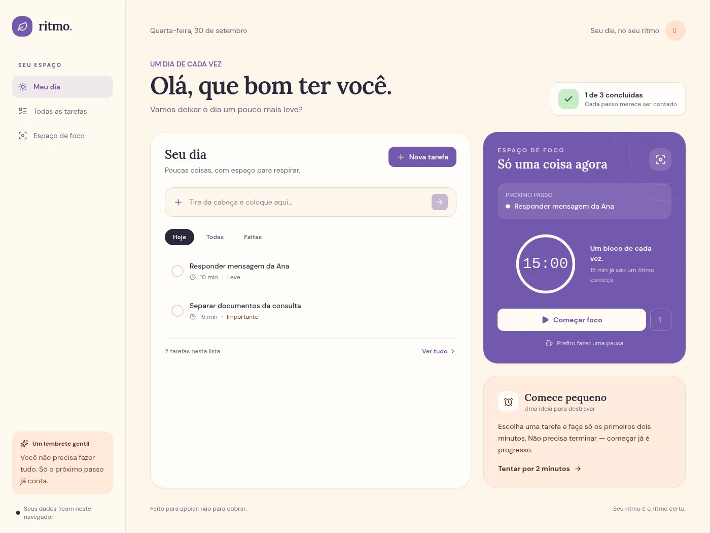TDH Focus App
