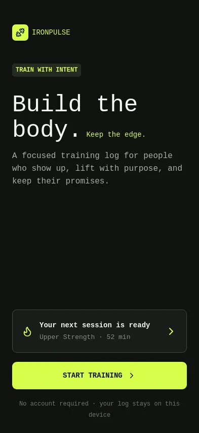 IronPulse Fitness Tracker